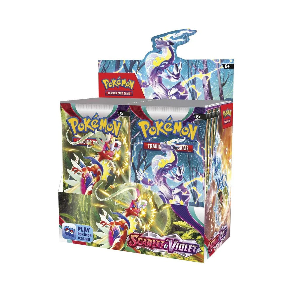 Pokémon TCG: Scarlet & Violet Booster Display Box (36 Packs) – spillwill.no